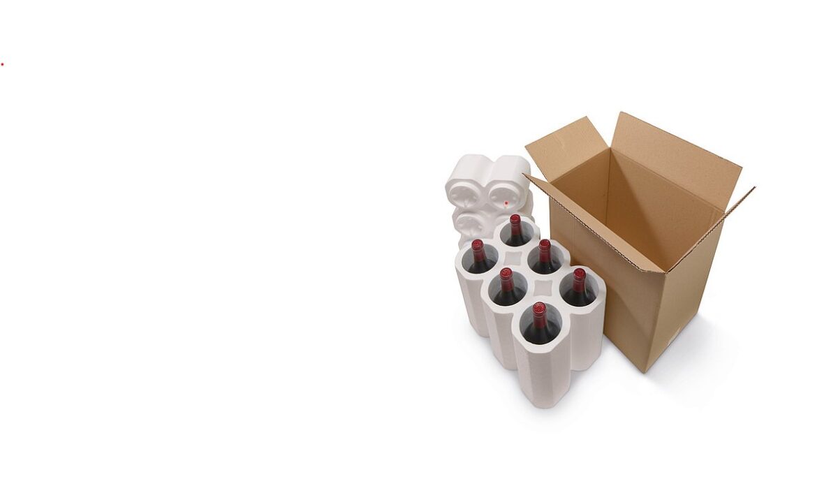 WINE BOX kutija za boce sa zaštitom od stiropora - Vinoartis
